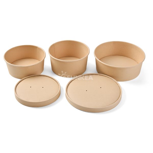 Custom Disaposable Bamboo Fiber Paper Food Container - Buy Sustainable ...