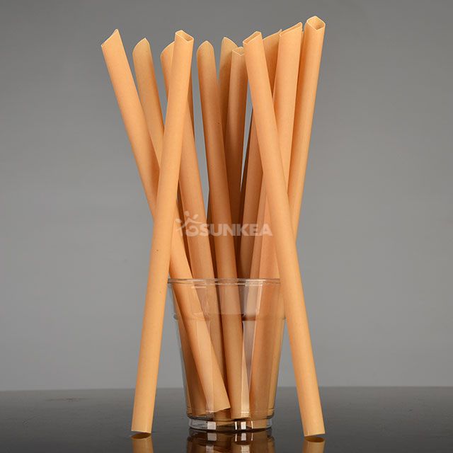 PHA Biobased Fiber Bamboo Powder Straws - Buy Biobased Fiber Straw ...