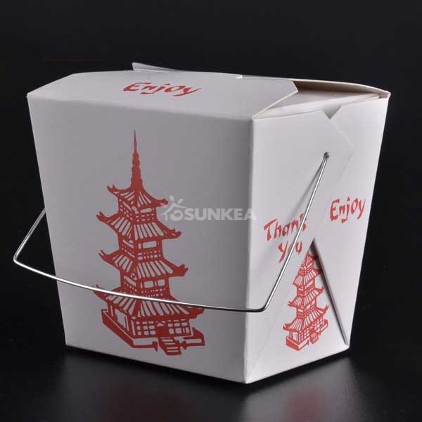 Square Paper Noodle Box - Buy Disposable Noodle Container, takeaway ...