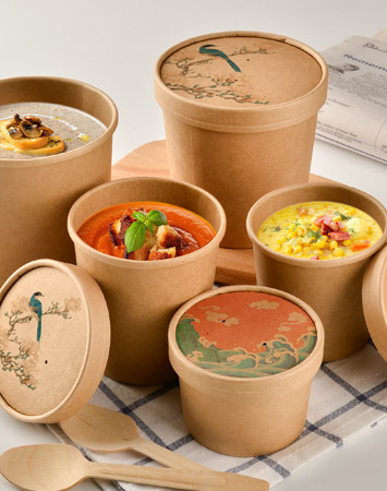 Paper Cup, Food Packaging, Paper Straw, Soup Cup, Salad Bowl – Food ...